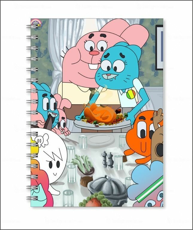 Тетрадь Удивительный мир Гамбола, The Amazing World of Gumball №4