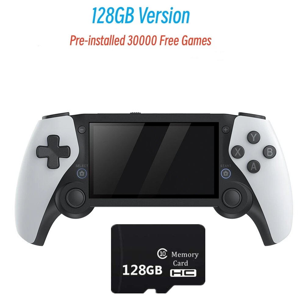 Портативная игровая консоль M25 128GB, 30000 игр