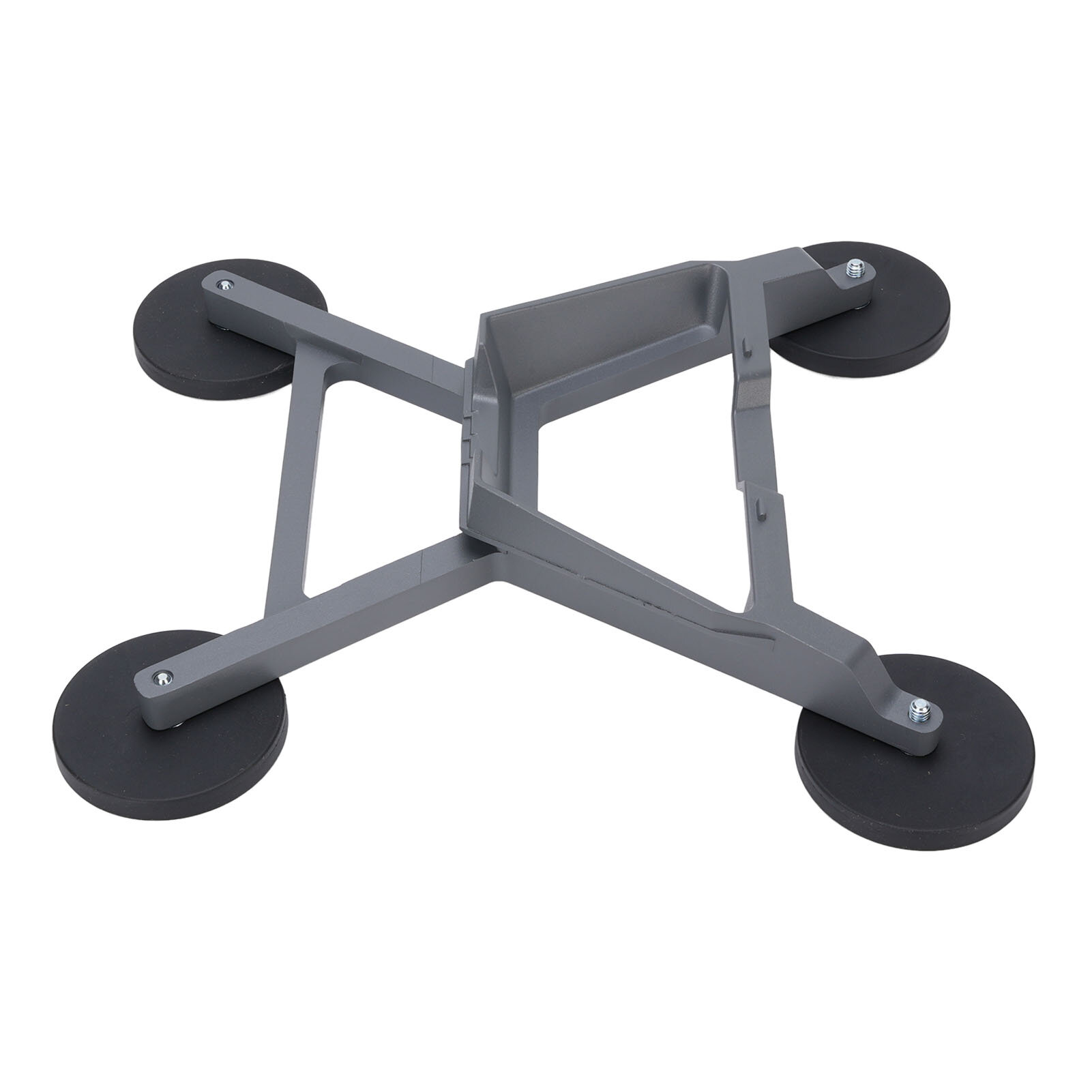 Прямоугольное крепление для спутниковой антенны на присоске, регулируемый угол наклона, для автомобиля, автодома, люка в крыше, для приема мини-сигнала, алюминиевый сплав, серый цвет.