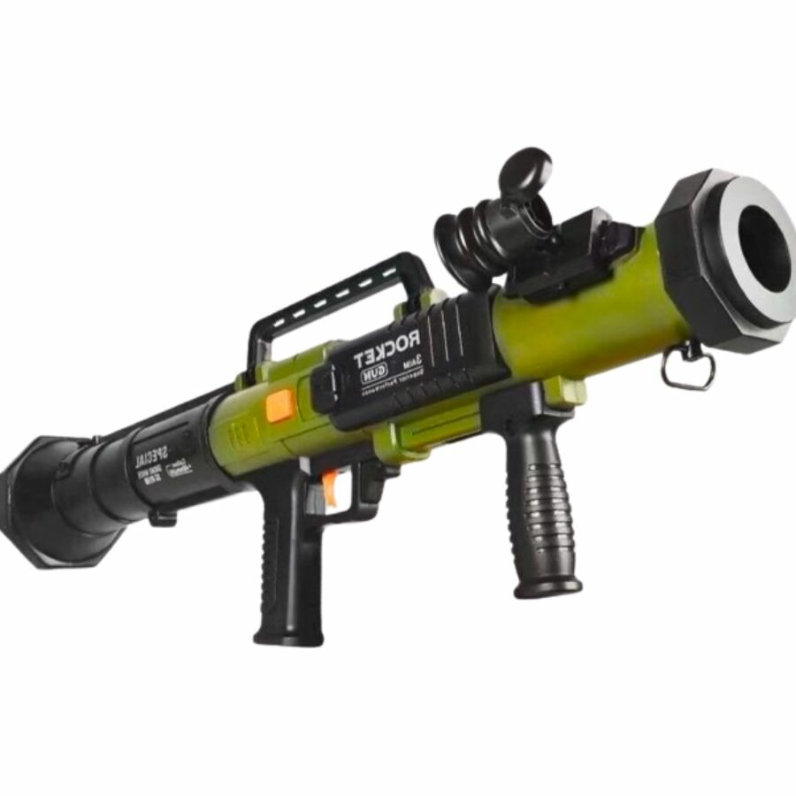 Базука помповая игрушечная М79 , с вылетающими гильзами нерф бластер подарок на 23 ферваля