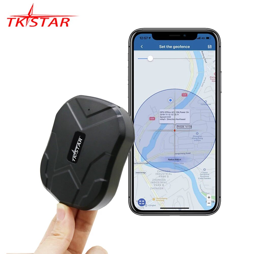 Мини GPS-трекер TKSTAR TK905, 1500 мАч, NO Box