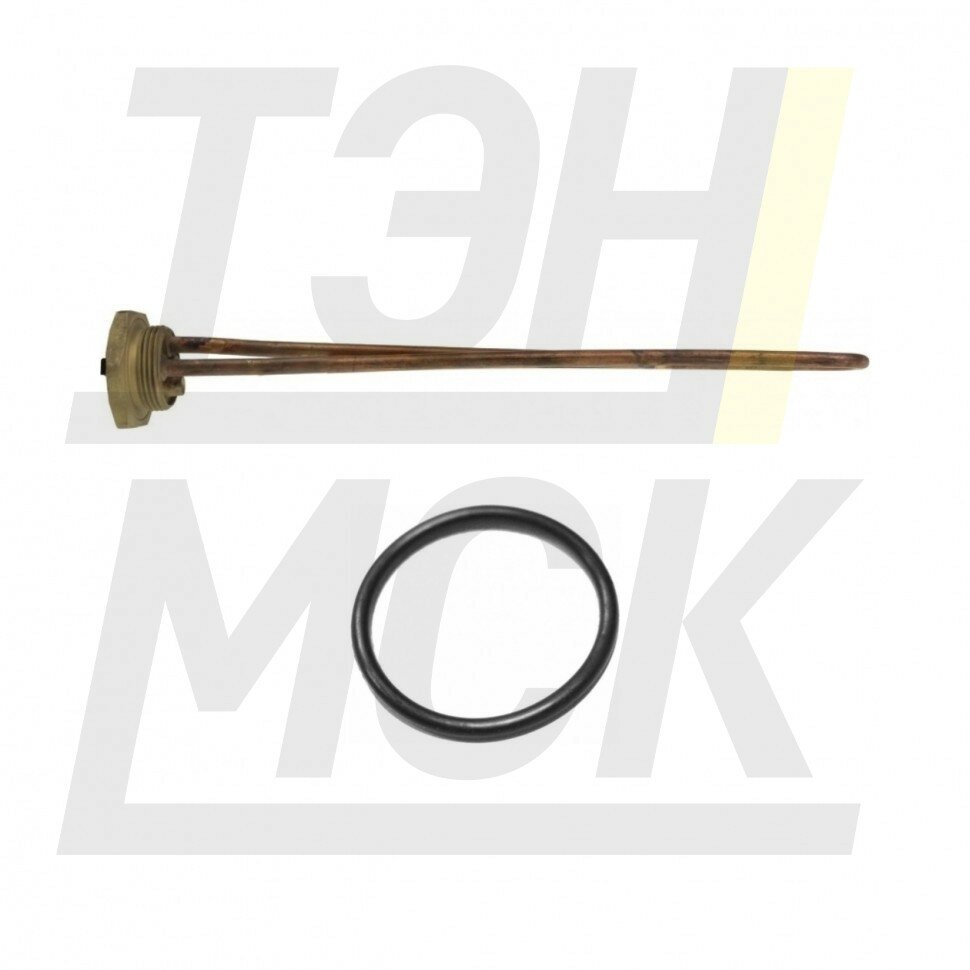 Комплект ТЭН 3кВт (3000Вт) RDT, резьбовой 42мм для Ariston, De Luxe, Real, Thermex, под анод М6 + прокладка, 20246K2