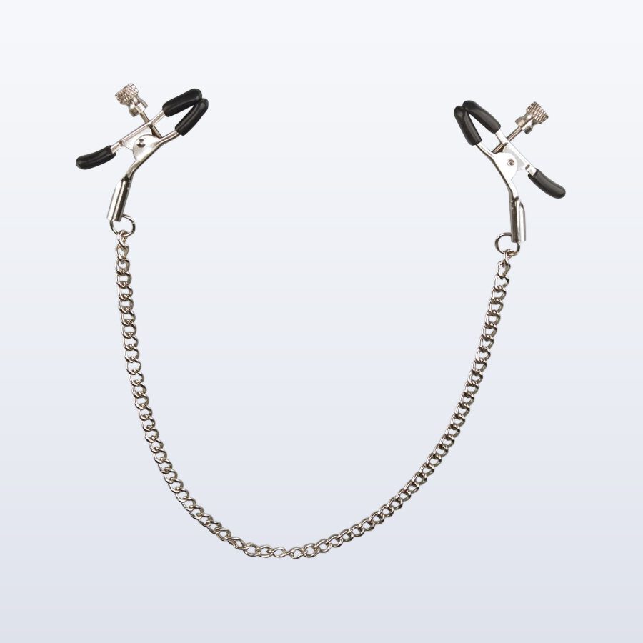 92496 Lux Fetish зажимы. На соски на цепочке