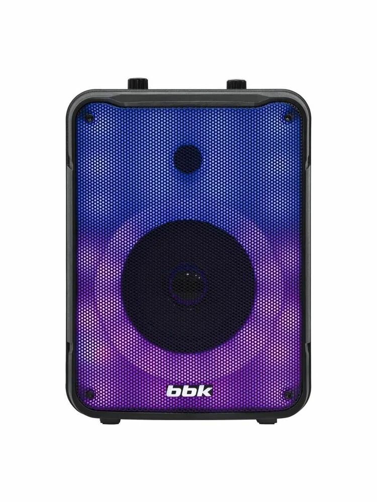 Музыкальная система BBK BTA3010, моно, пластик, беспроводная, портативная, черная