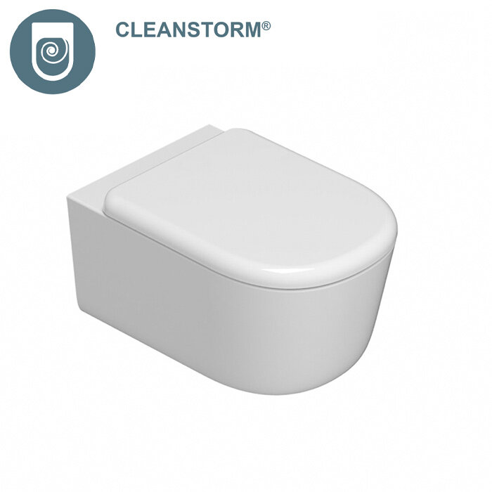 Унитаз подвесной Globo Lalita LTS02BI безободковый 36х54 см, белый глянцевый