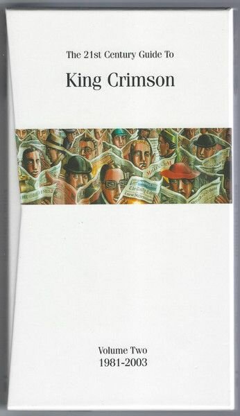King Crimson. The 21st Century Guide To King Crimson (Volume Two 1981-2003) (Japan, Discipline Global Mobile, UICE-1120/3, 2005) 4CD
