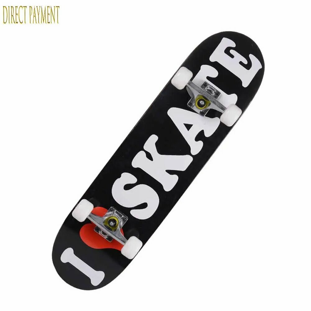 Скейтборд "Direct payment", 80х20см, колеса 50мм, ABEC7, деки 8 слоев, ABS-пластик