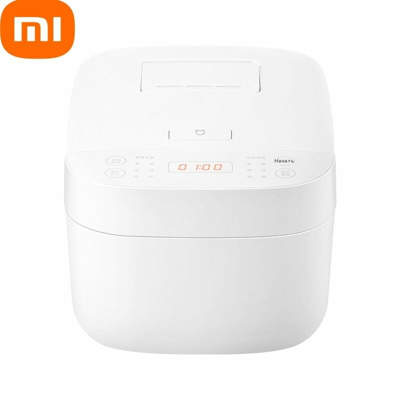 Электрический мультиварок Mijia C1/3L4L для дома, подходит для 1-3 человек. Этот умный мультиварок обладает множеством функций, включая приготовление супов и риса. Он оснащен антипригарным покрытием