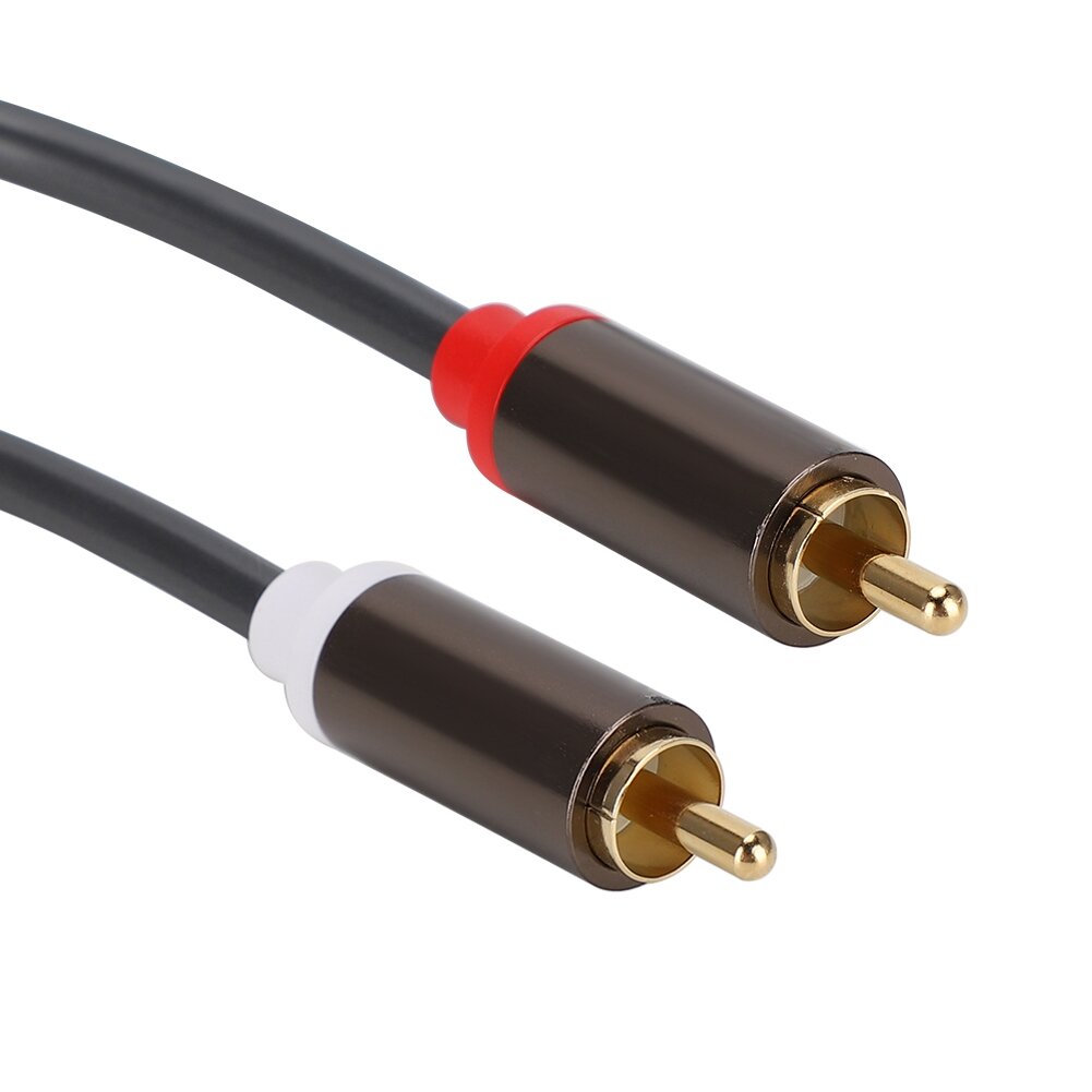 Двойной для RCA-папа и двойной XLR-мама аудио-кабель-адаптер Патч-корд Двухрядный провод из ПВХ