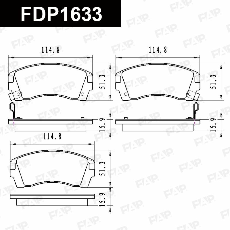 Передние тормозные колодки Nissan Cubic Qbic Sanny 3 Sabre Pulsar Sentra, Ниссан Санн Кубик Сабре Пульсар Сентра; 1V2R3328Z, 4106064Y85