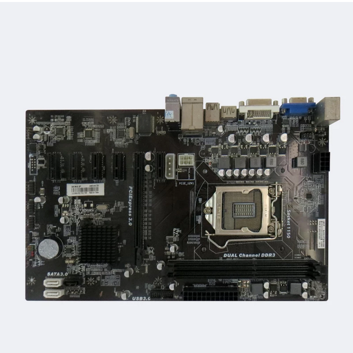 Материнская плата Intel H81 для майнинга BTC LGA1150 DDR3 ATX