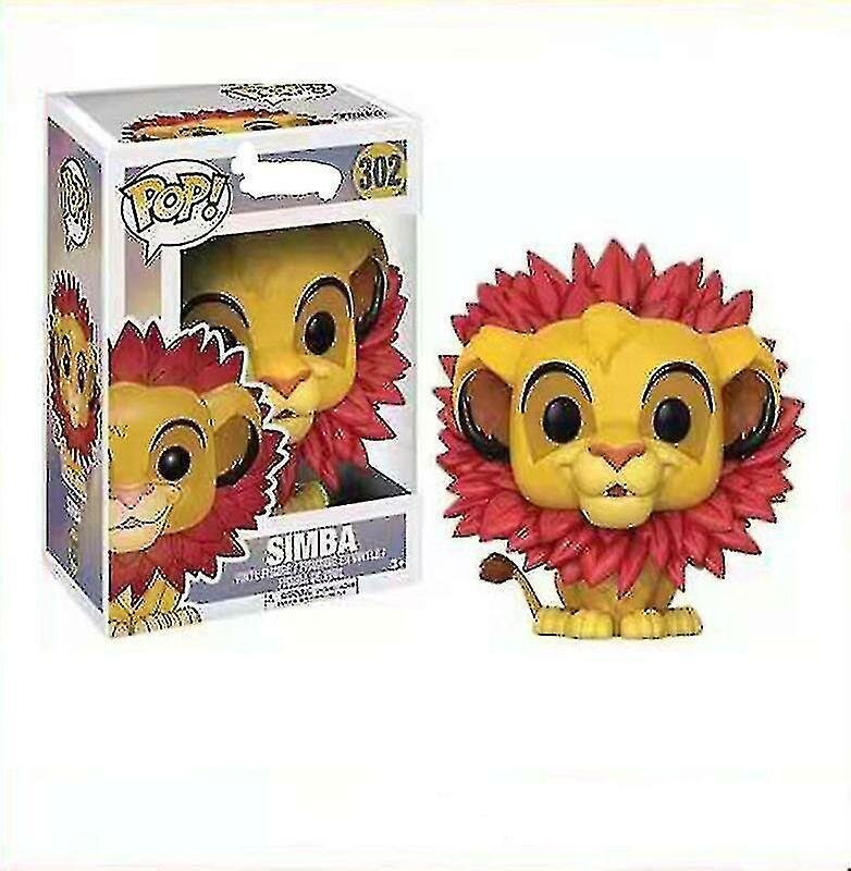 Популярная модель игрушки для кукол Lion King Simba - желтый-MIN