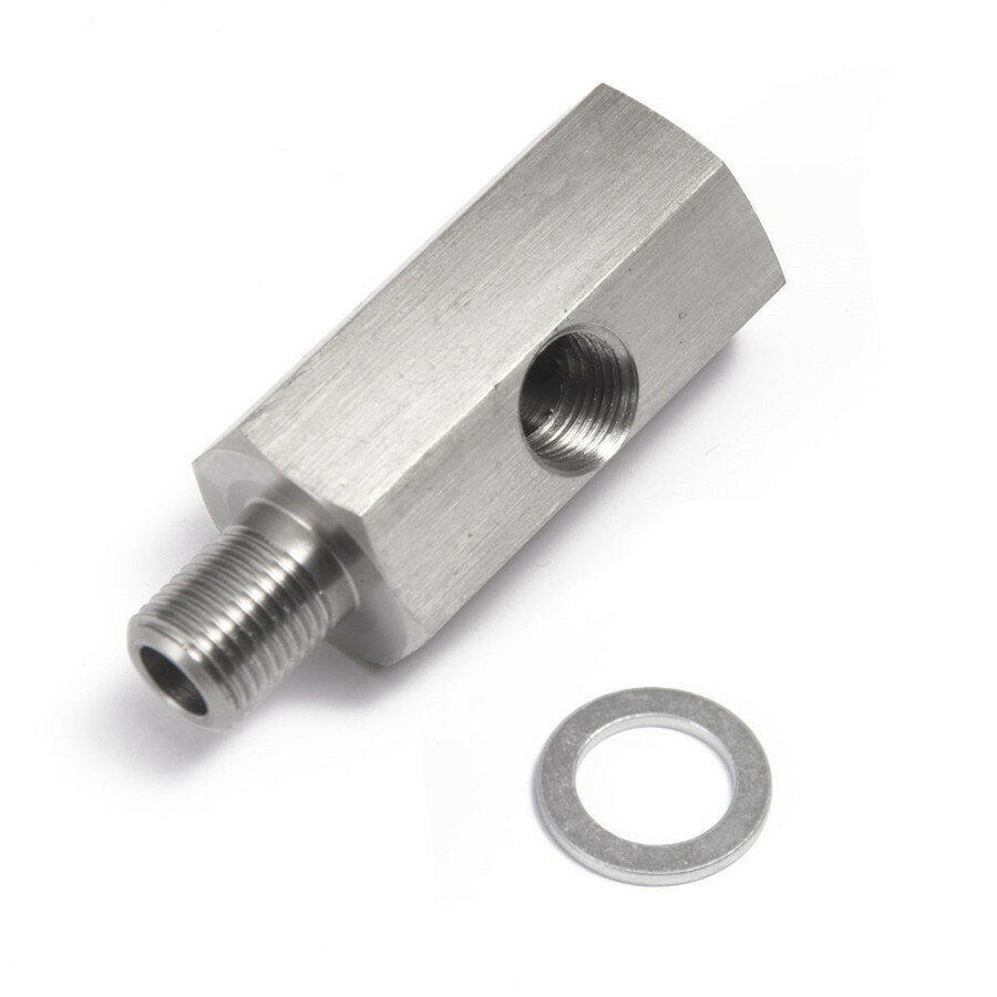 Тройник датчика давления масла 1/8 " NPT к M10x1.5