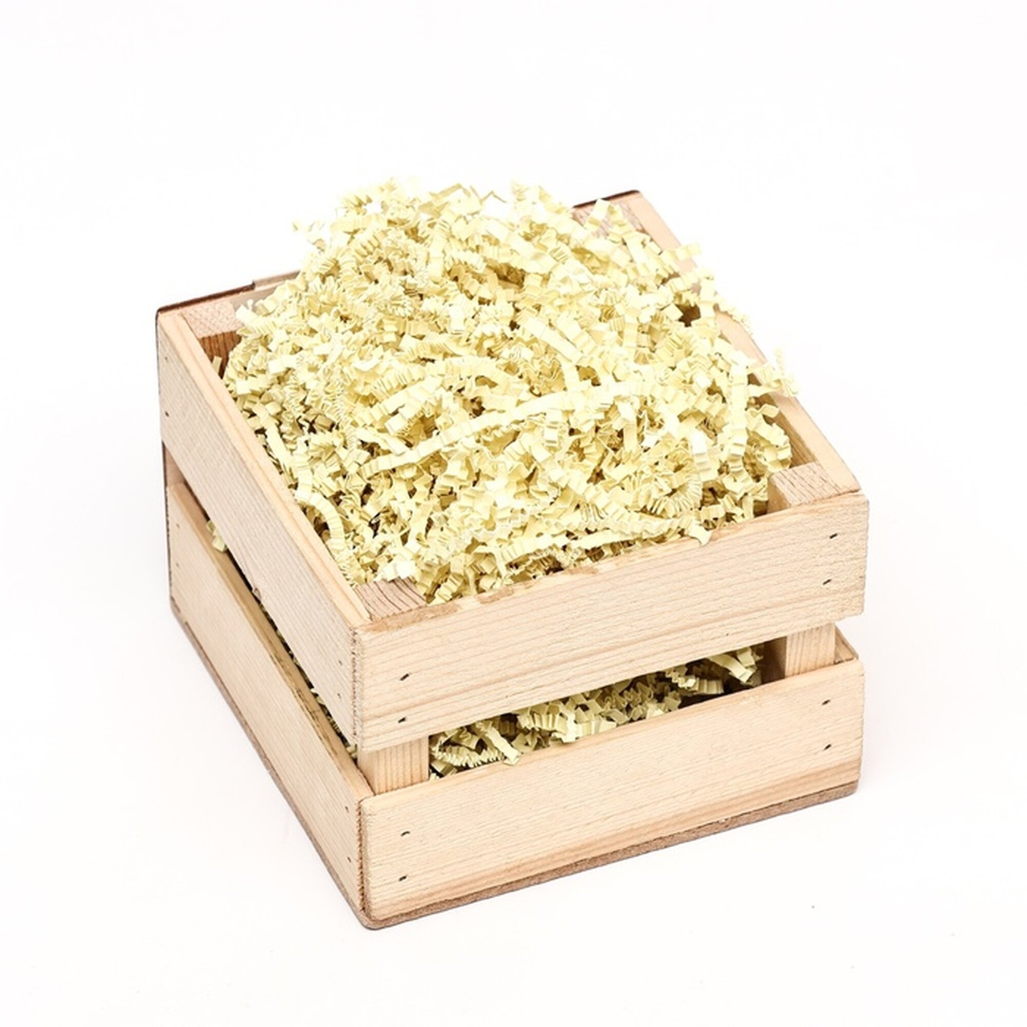 Бумажный наполнитель Сима-ленд, для упаковки подарков, желтый, 50г