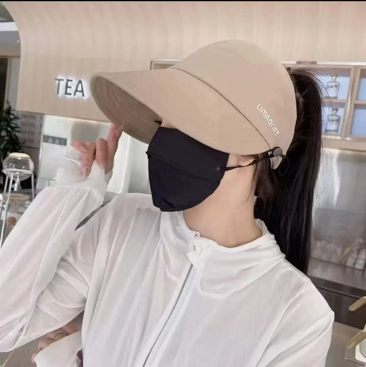 Шляпа Zhao Lusi Travel Sun Hat, женская, хаки, 3 шт