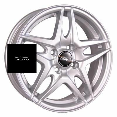 Колесный диск Tech Line 430 5x14 4x98.0 ET35 D58.6 серебристый