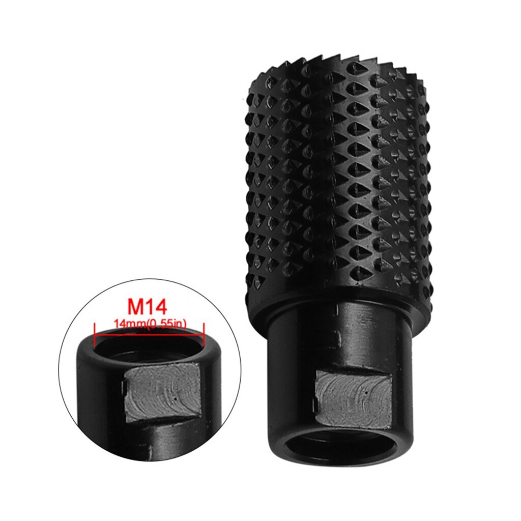 Cylinder File Burr Wood Carving Polishing Drilling Bits Grinding Head For Angle Grinder Wood Grinding Head Replacement