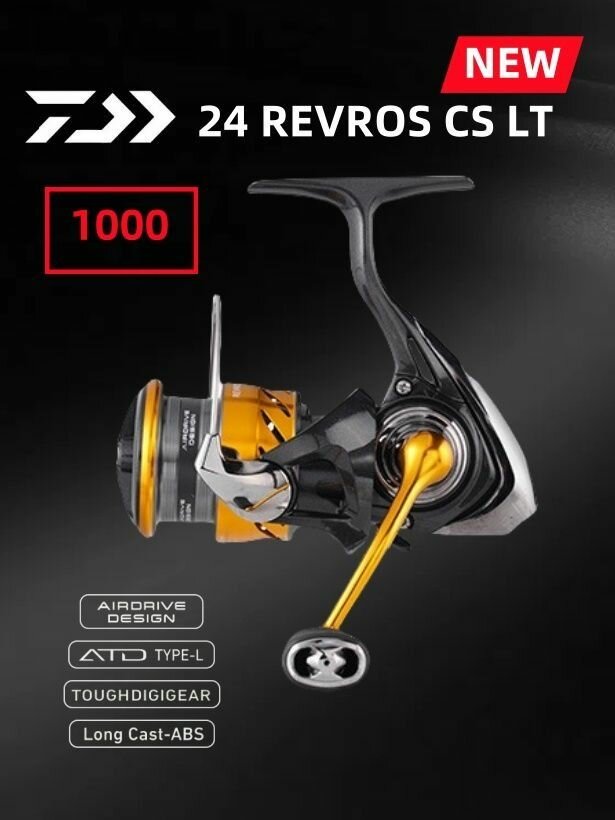 Катушка для спиннинга Daiwa 2024 Revros LT 1000