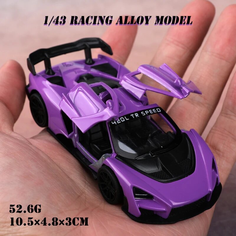 Модель автомобиля 1:43 Senna Purple