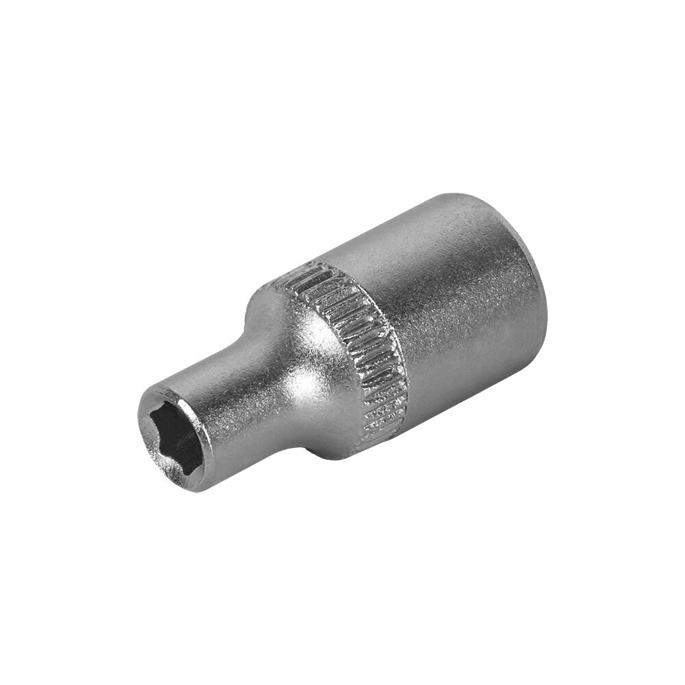 Головка торцевая кобальт 1/4", 4 мм, Cr-V (1 шт.) подвес (643-194)