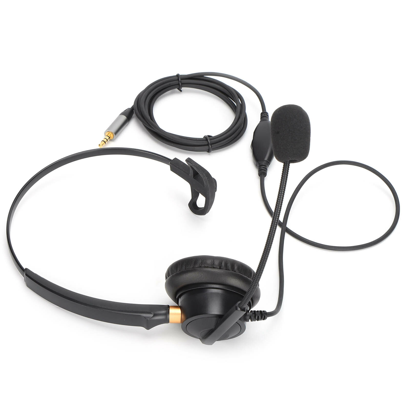 Проводная гарнитура H600-3.5VA с микрофоном для смартфонов, планшетов и ноутбуков с 3.5 мм разъемом, анти-шок, для бизнеса
