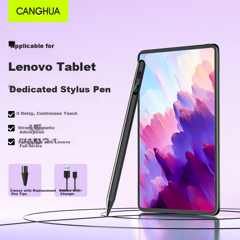 CangHua Stylus Pen for Lenovo New Pad Pro/Y700/YOGA Pad Pro/New Learning Tablet Touch Screen Capacitive Pen Replacement Capacitive Pen