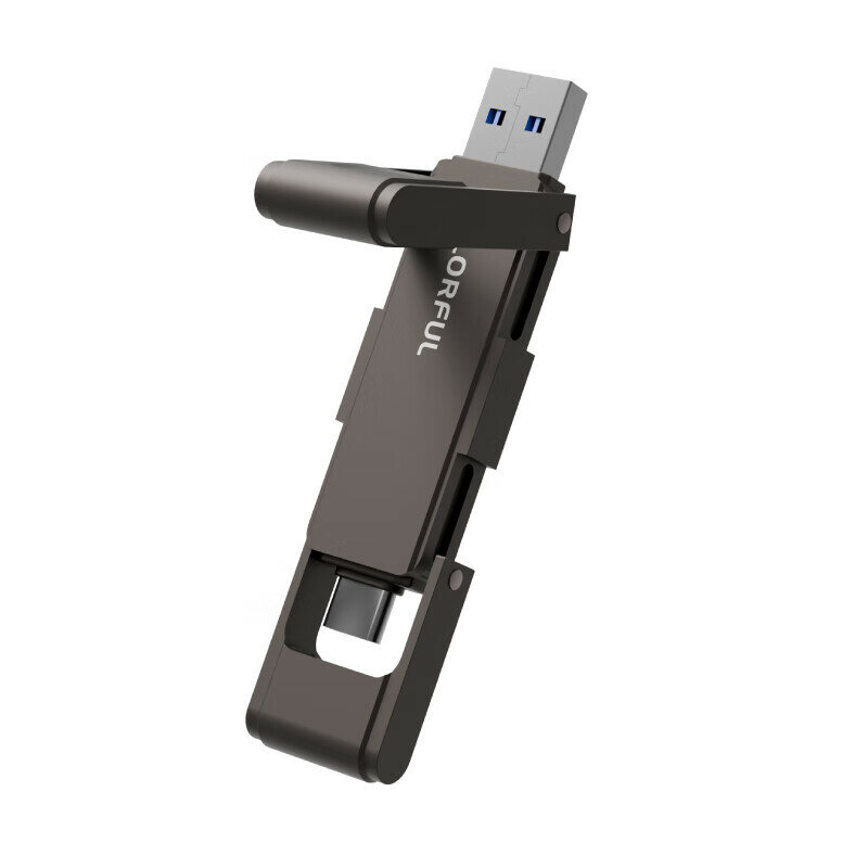 SSD USB 3.2 Type-C двойной интерфейс 1 ТБ 1000 МБ/с скорость чтения для iPhone Android телефонов и ноутбуков Ёмкость：1