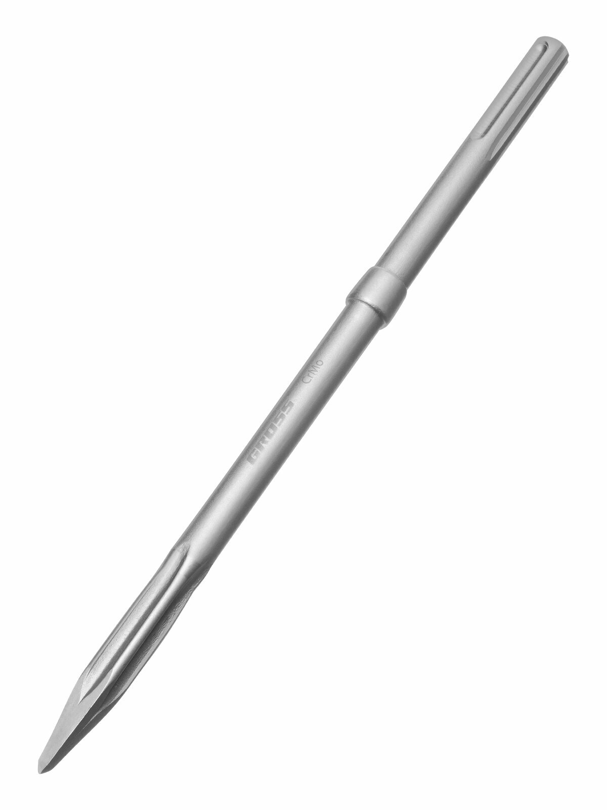 Зубило пикообразное Gross, самозатачивающееся Rtec 400 мм, CrMo, SDS MAX, 703144