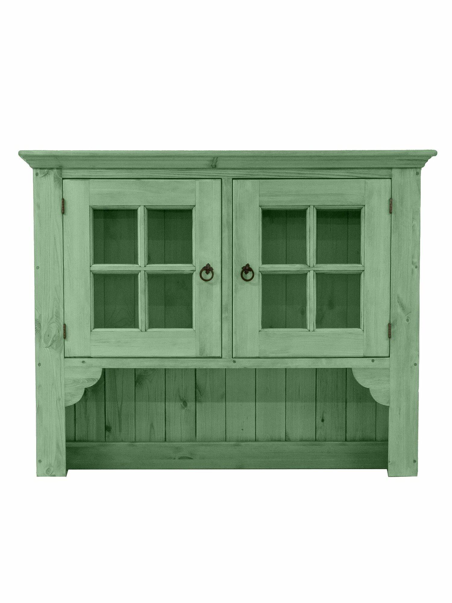 Шкаф буфет Прованс 2 двери из массива сосны (верхняя часть буфета)