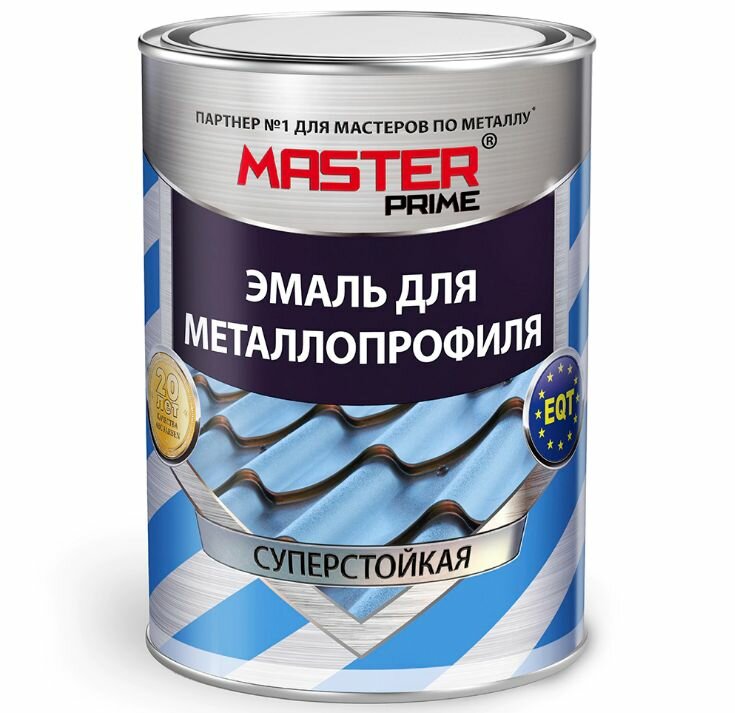 Грунт-эмаль для металлопрофиля MASTER PRIME RAL 6005 зелёный мох 0,9 кг