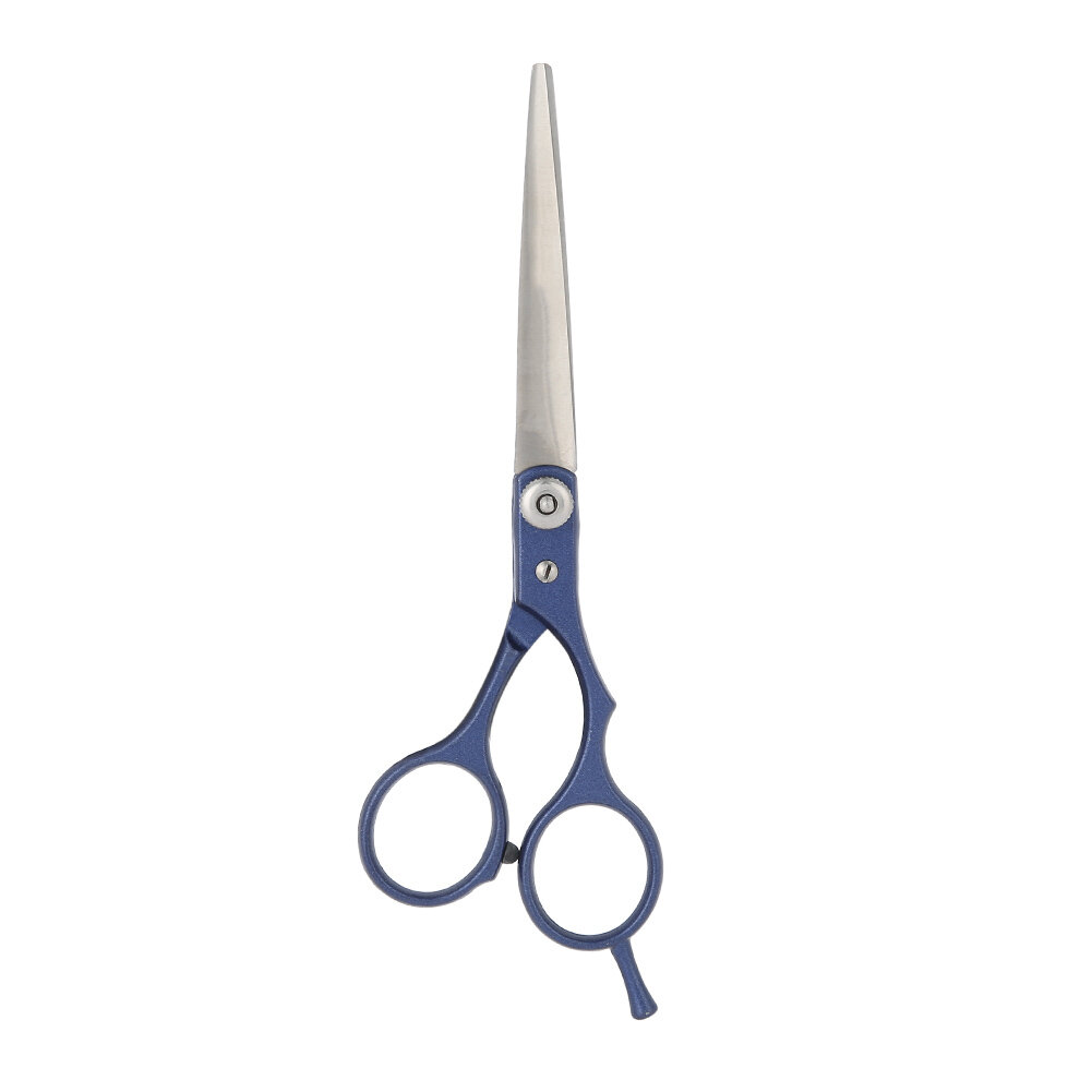 Professional Hair Cutting Scissors Barber Shears Family Salon Flat Tooth Hairdressing Tool Blue