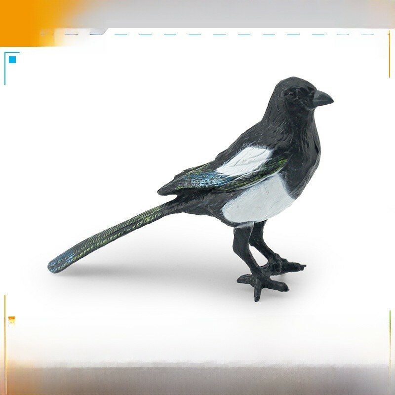 Natureinspired скульптуры птиц pvc набор для сада с сорокой попугаями и совой для ландшафтного дизайна и домашнего декора