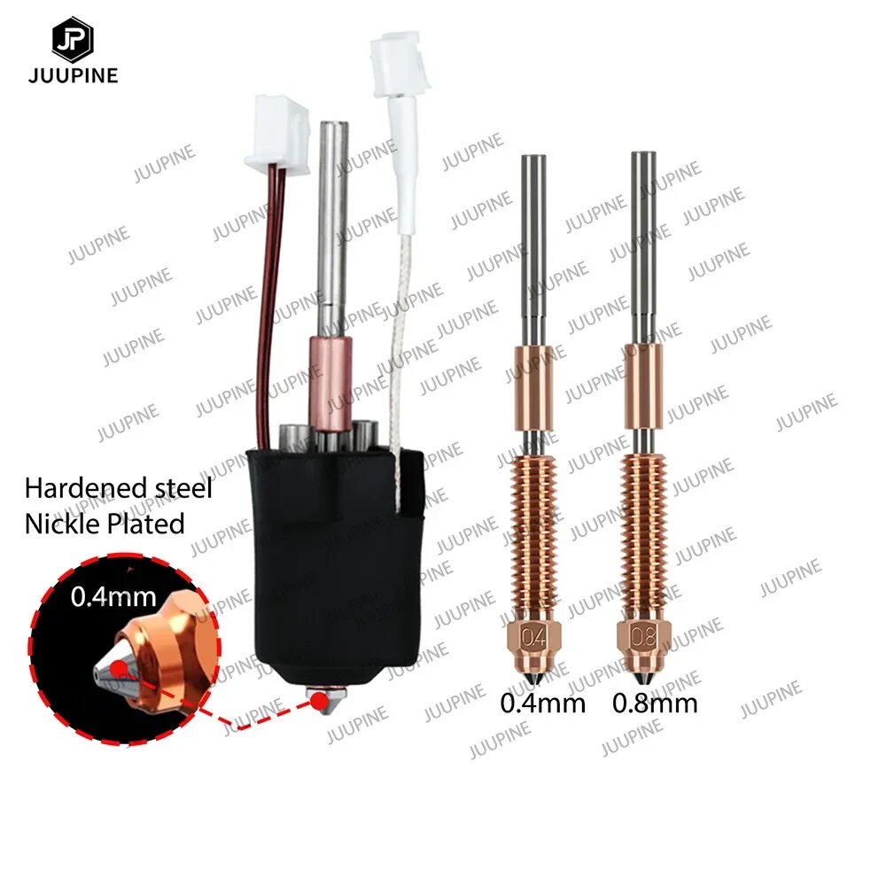 Нагревательный блок JUUPINE Hotend 0.4/0.8 мм