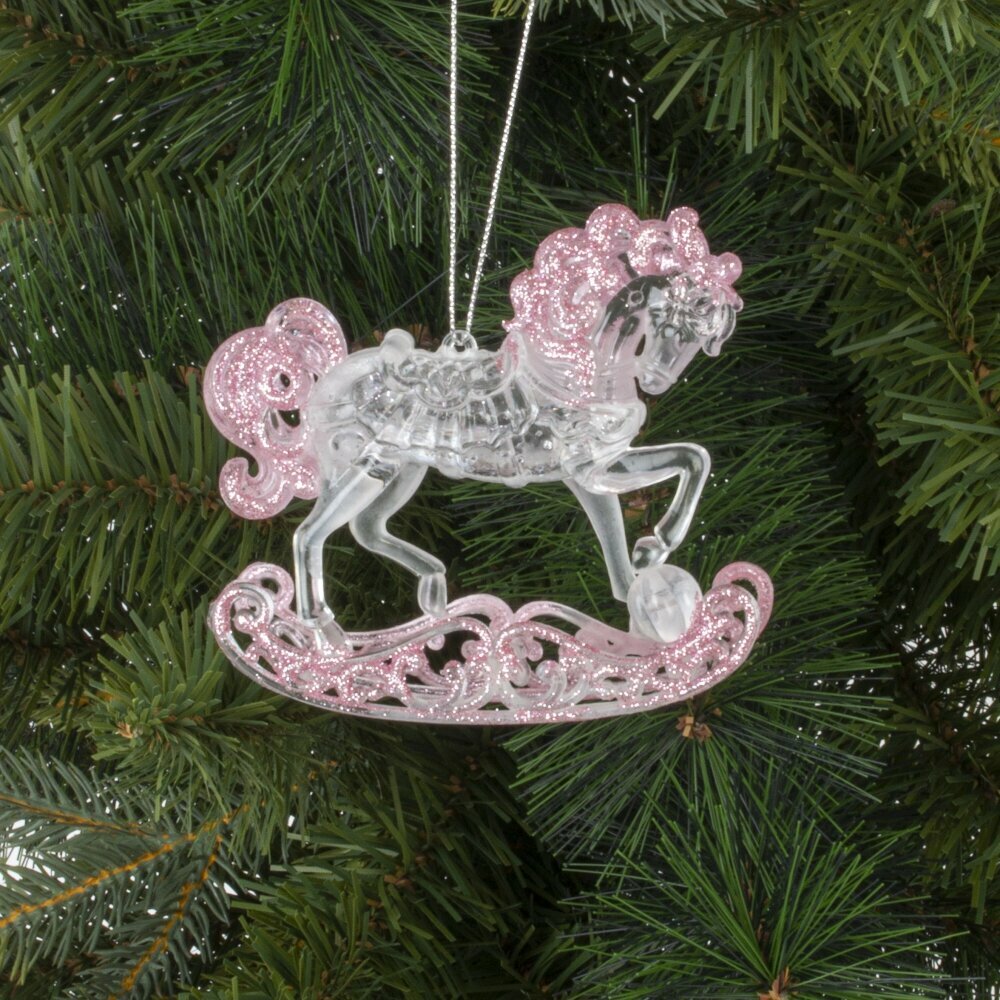 Елочная игрушка Лошадка, 11х2х10 см KSM-823777