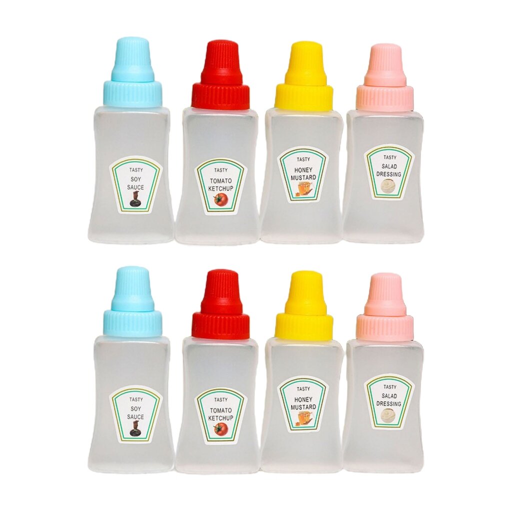 8шт, выдавите бутылочку кетчупа для салата