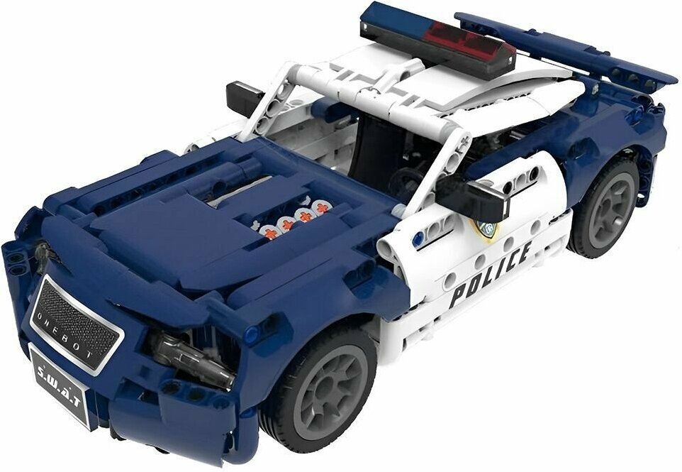 Конструктор Onebot Police Car OBCJJC22AIQI, 560+ деталей