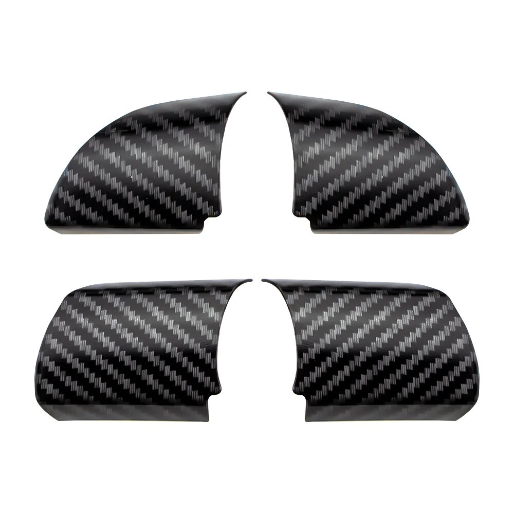Накладки на руль Ford Focus 2 MK2 MKII, Carbon Black, 4 шт.