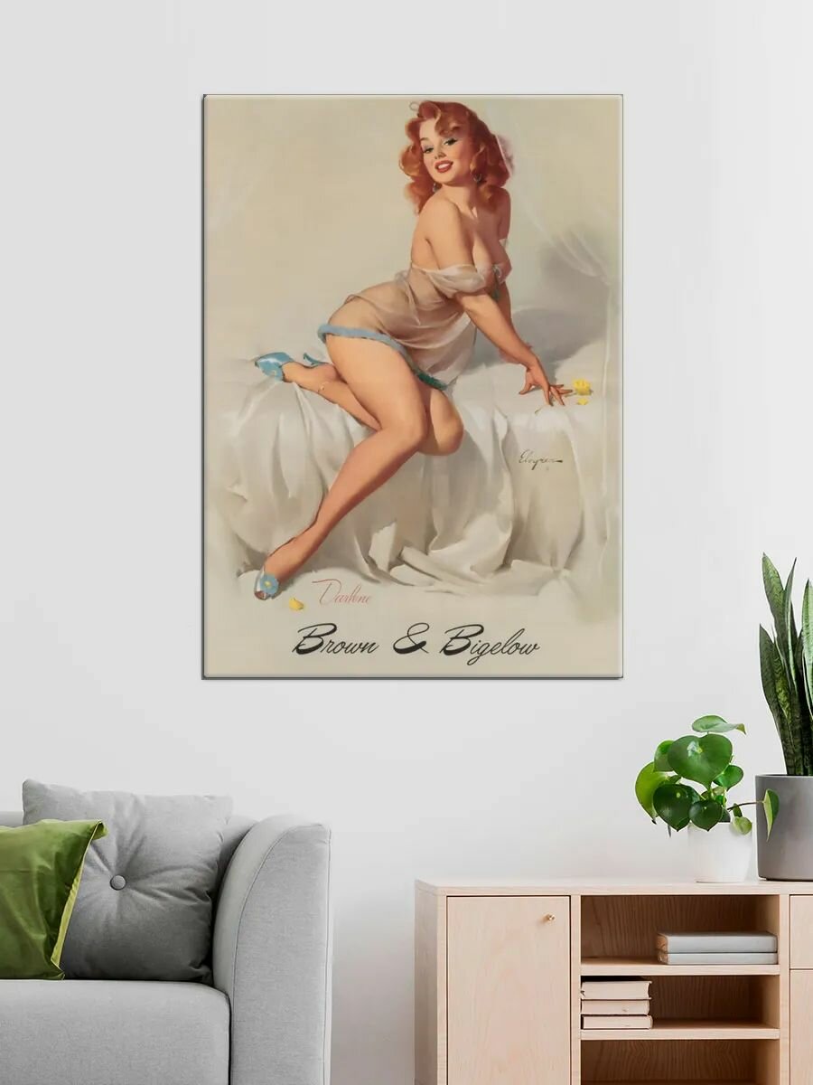Картина на стену "Pin-up девушки", 50х70 см