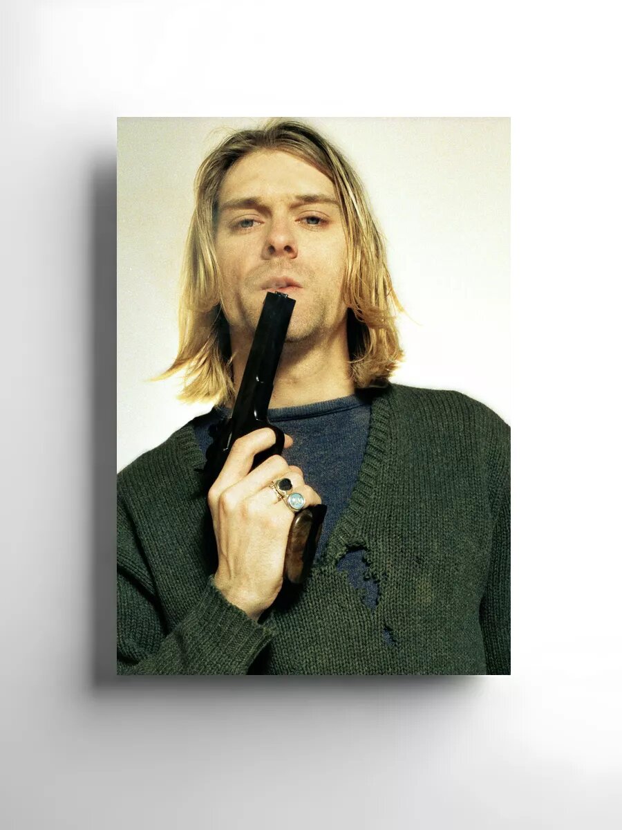 Постер Нирвана плакат Nirvana А1, А2, А3, 50х70 15, матовая фотобумага премиум качества — фото 1