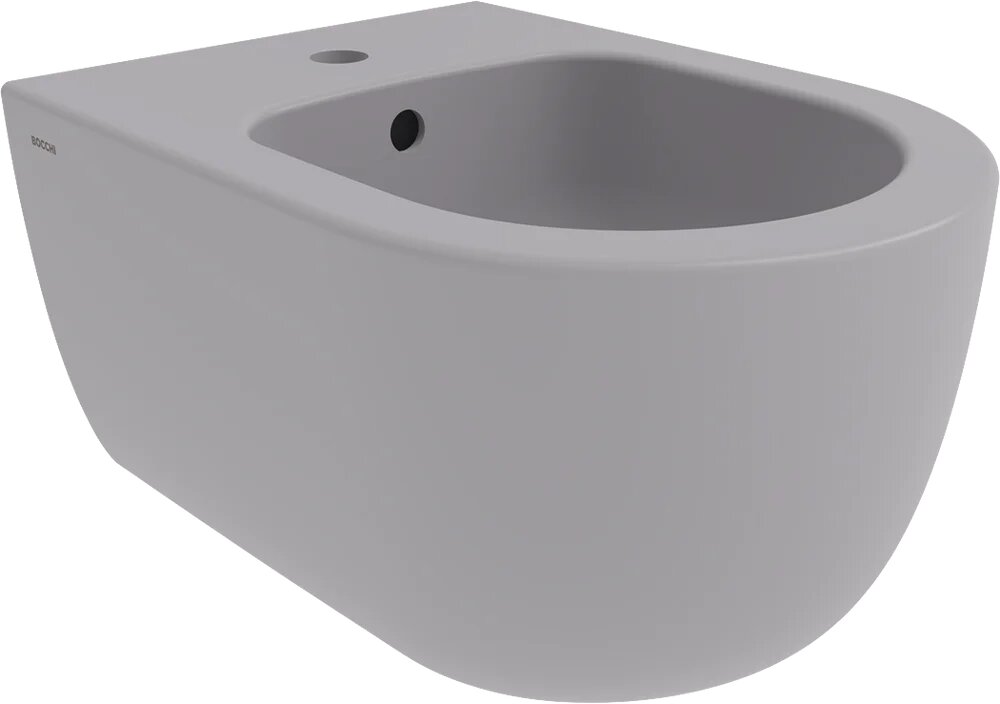 Биде подвесное BOCCHI V-Tondo 1487-006-0120 матовое серое