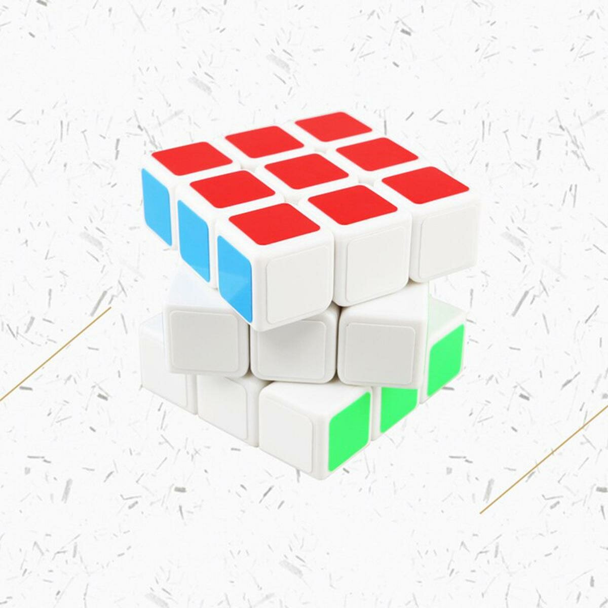 Высококачественный 3x3x3 волшебный куб, детская головоломка, наклейки для тренировки мозга, волшебная игрушка, кубики, и