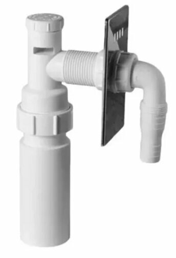 Сифон д/стиральной машины в стену Дн=50мм McALPINE (HC14WM50)