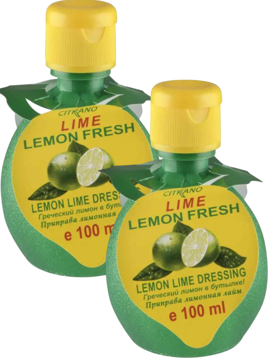 Лимонная приправа сок Лайм Lemon Fresh 2шт по 100 мл