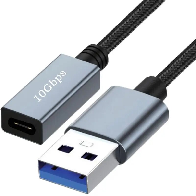 AXONUS Кабель USB 3.2 Type-C Gen2, 0.3 м