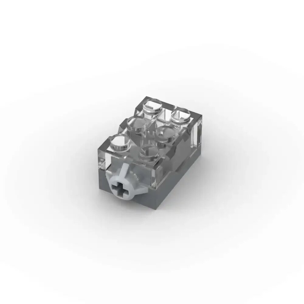 Серый строительный блок SixBricks Trans Clear 1PCS