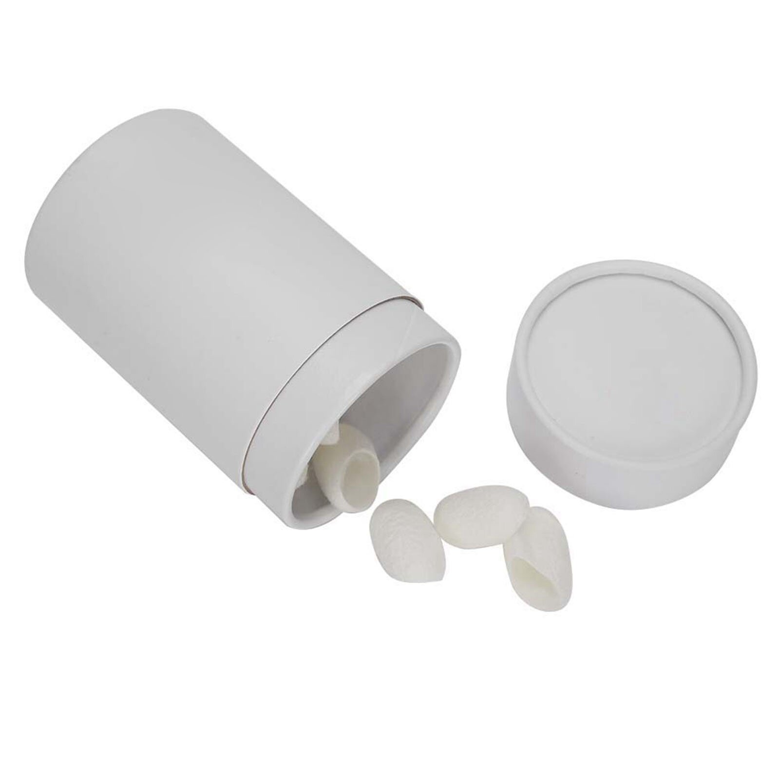 30 шт./бутылка, уход за лицом, коконы из натурального шелка, удаление угрей, отшелушивающие шарики тутового шелкопряда