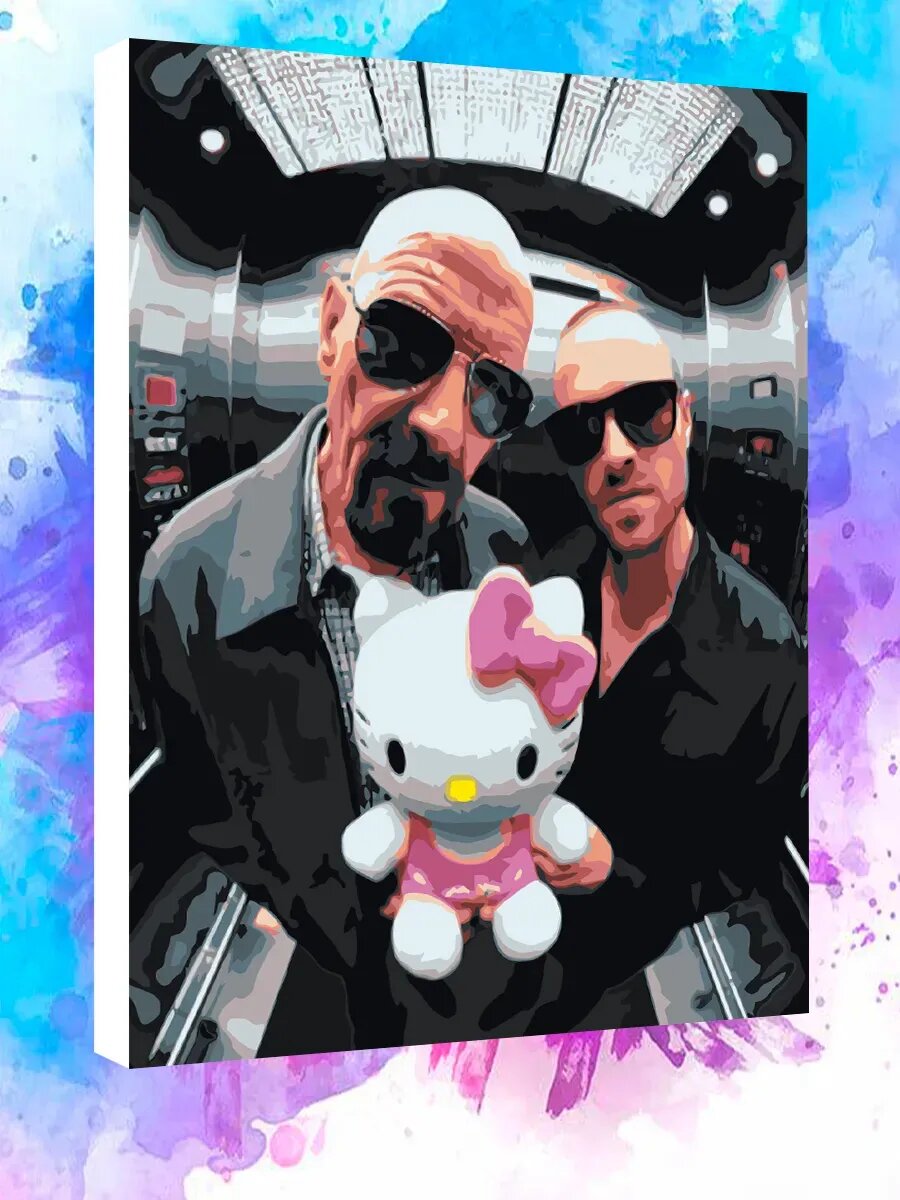 Картина по номерам Hello Kitty Хелло Китти Во все тяжкие