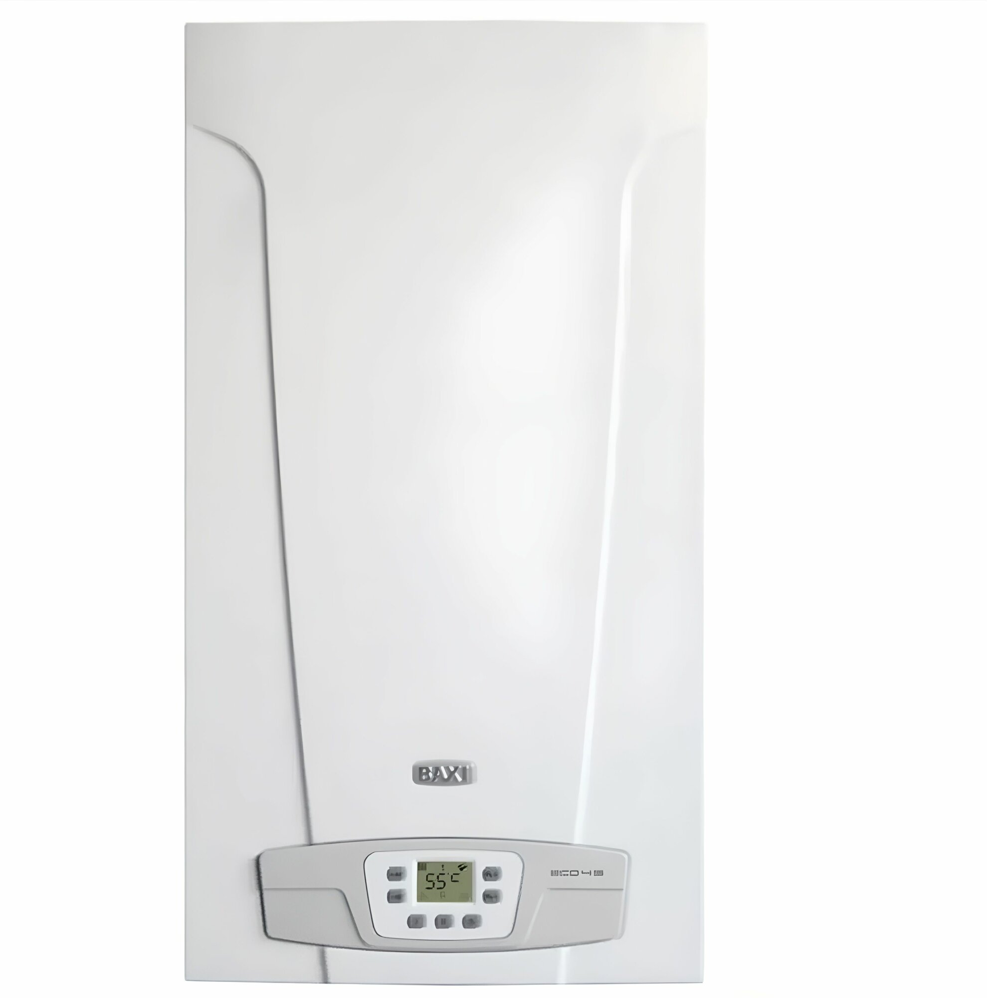 Газовый котел Baxi ECO-4S 24F, двухконтурный, с закрытой камерой сгорания, белый