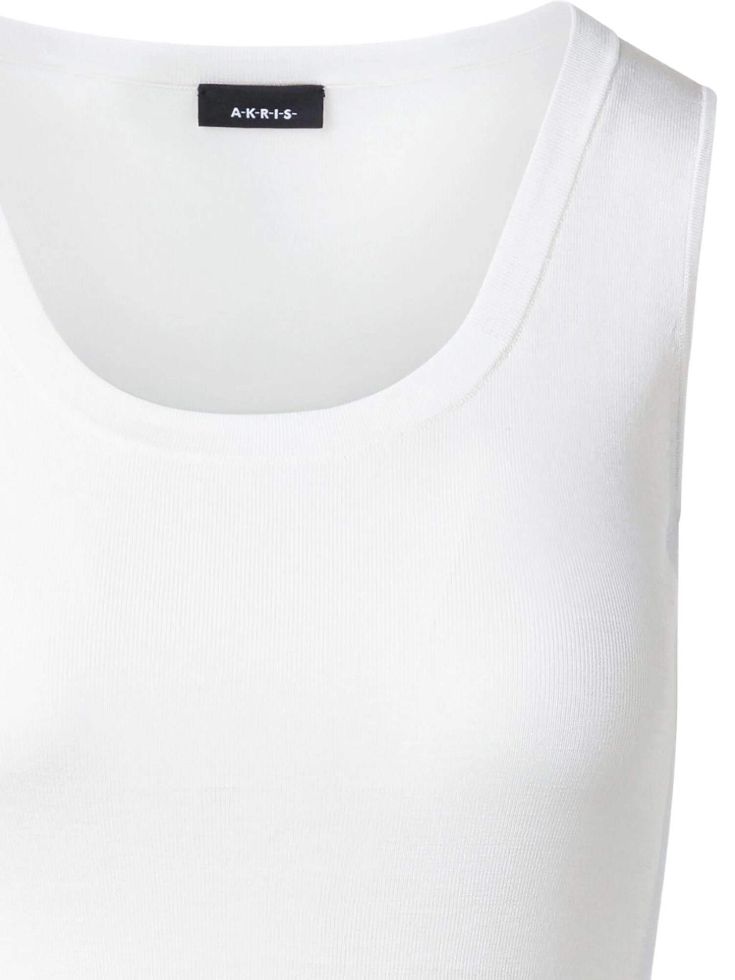 Топ Akris Sleeveless tank top, размер 2, white — фото 1