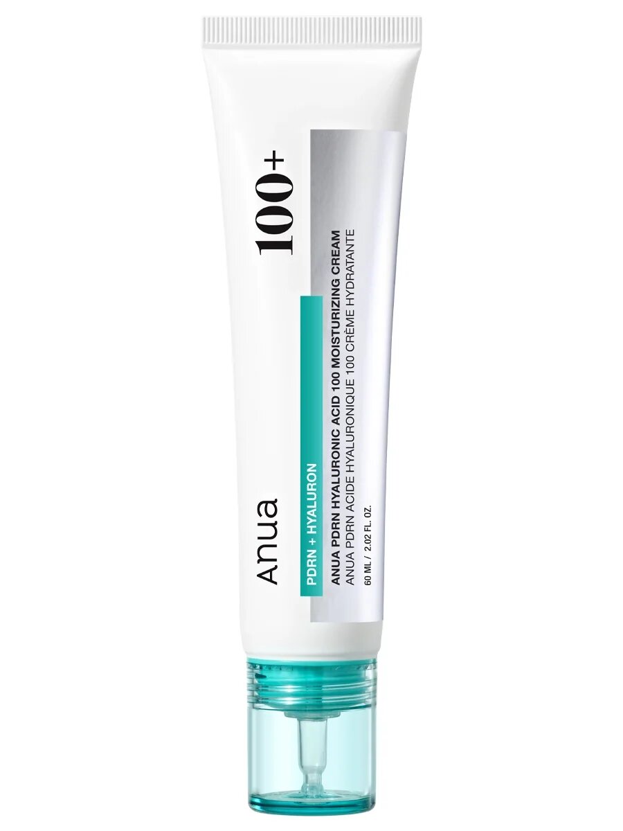 Anua Увлажняющий крем с пдрн И гиалуроновой кислотой PDRN Hyaluronic Acid 100 Moisturizing Cream 60 мл